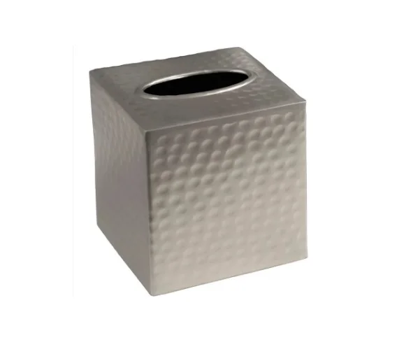 Small Size Metal Table Top Set Of Two Tissue Holder Restaurant Tissue ...