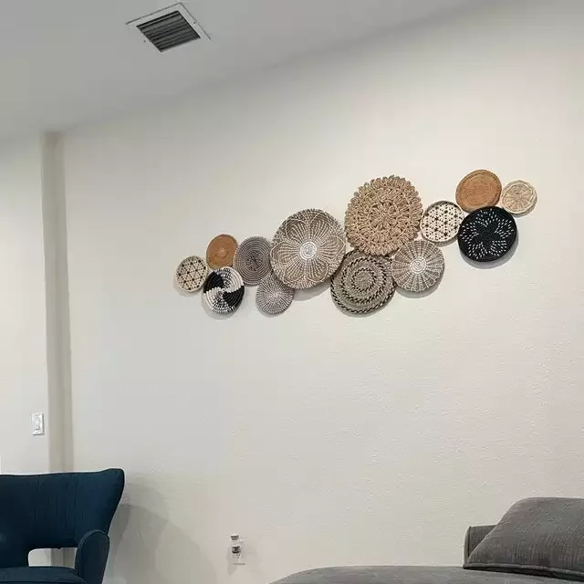 Nordic Jute Wall Decor Art Hand Woven Interior Decoration Wall Hanging ...