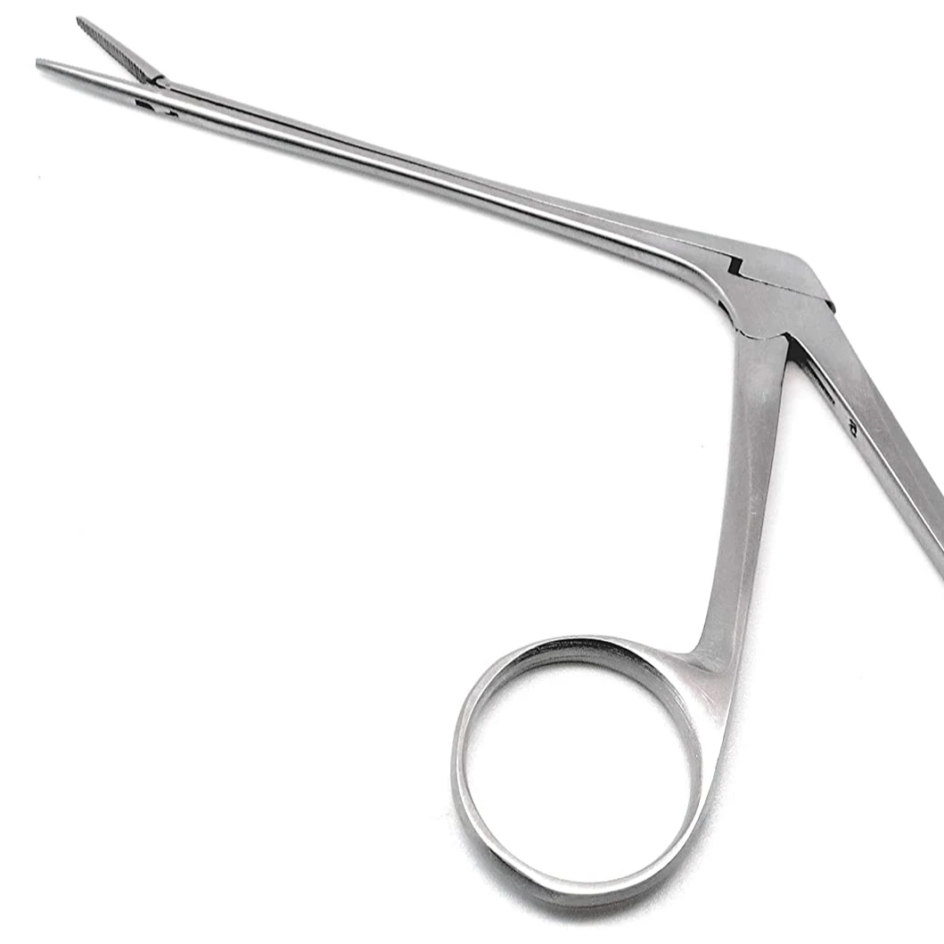 Safety Point Alligators Forceps 3.3 Ent Surgical Ear Working Serrated End 1.3cm Instruments ...