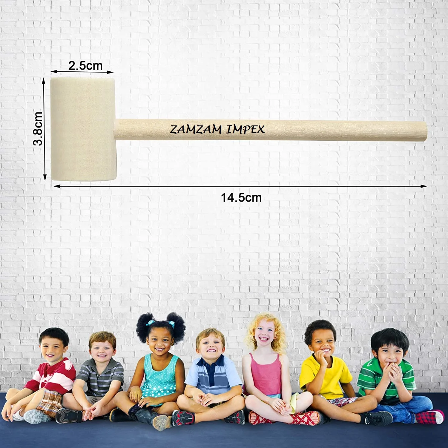 Mini Wooden Craft Hammer for Breakable Chocolates and Dessert Gifts ...