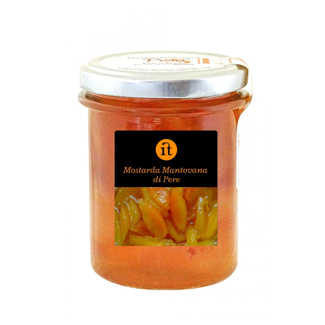 Pear Mostarda 220 Gr: Italian Fruit,Perfect Spicy Condiment To Use With ...