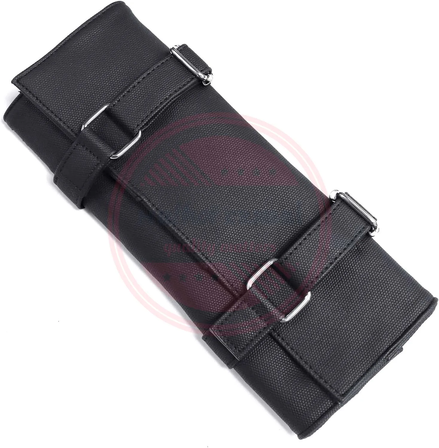 Salon Scissor Bag Roll Up 14 Pockets Pu Stylist Scissor Carry Holder\professional Hair Cutting ...