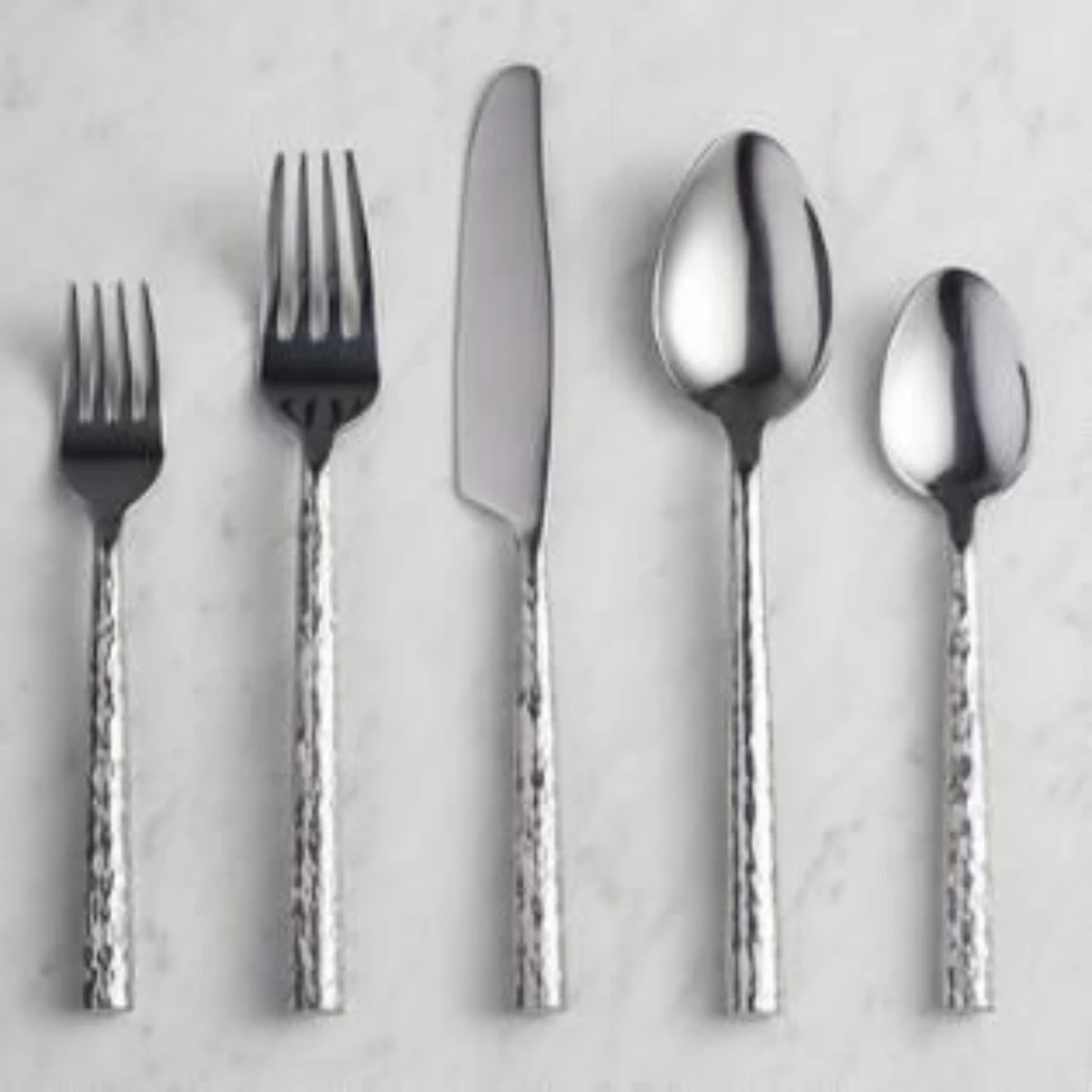 Silverware Set Serving Spoon Cutlery Flatware Dining Ware Hotel Ware ...