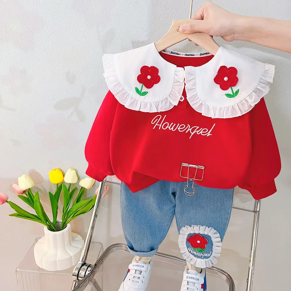 Girls Set Clothing For Spring 1-3 Years Baby Kids Sets Clothing Fashion ...