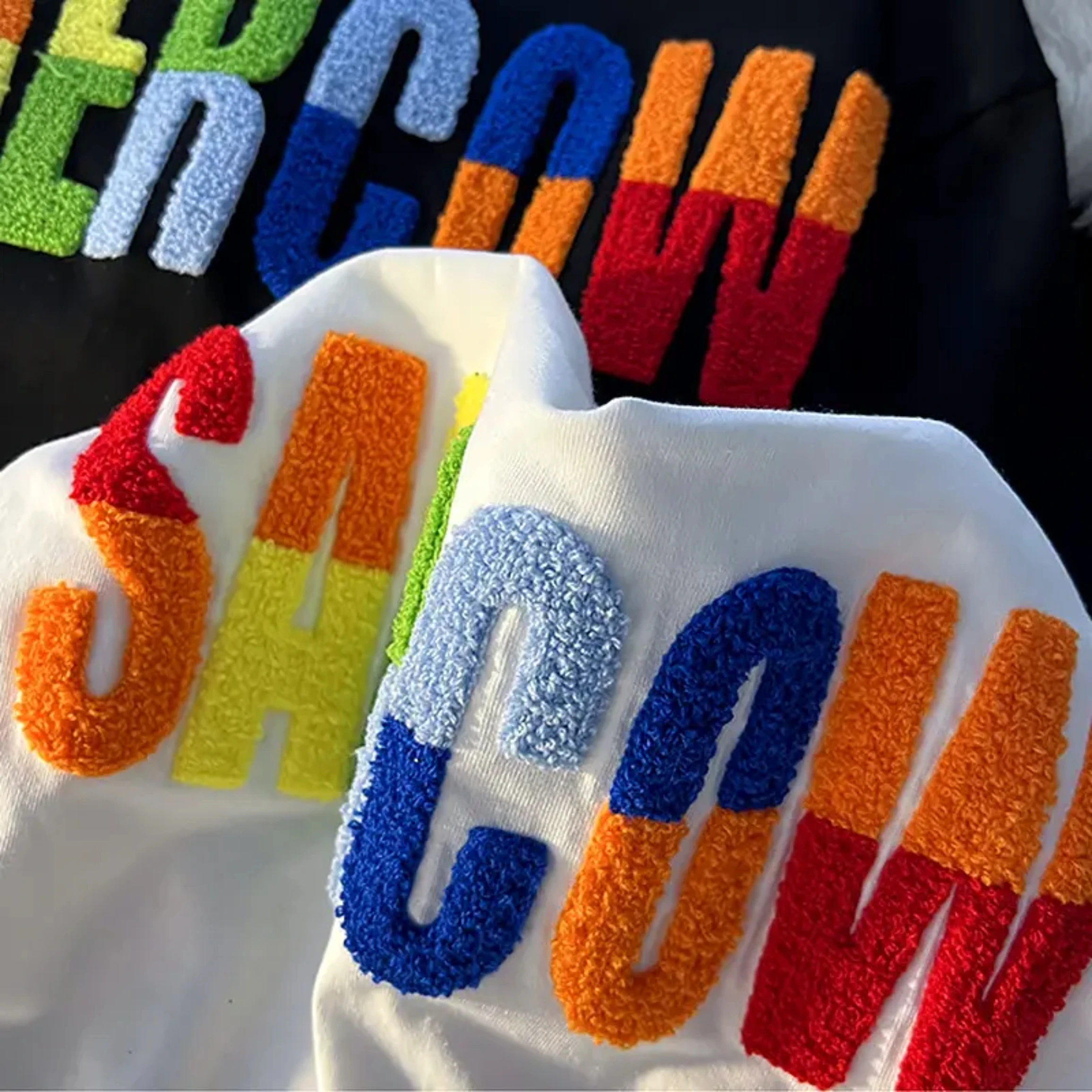 Custom Trapstar Embroidery Classic 100% Cotton Round Neck Tee Shirt ...