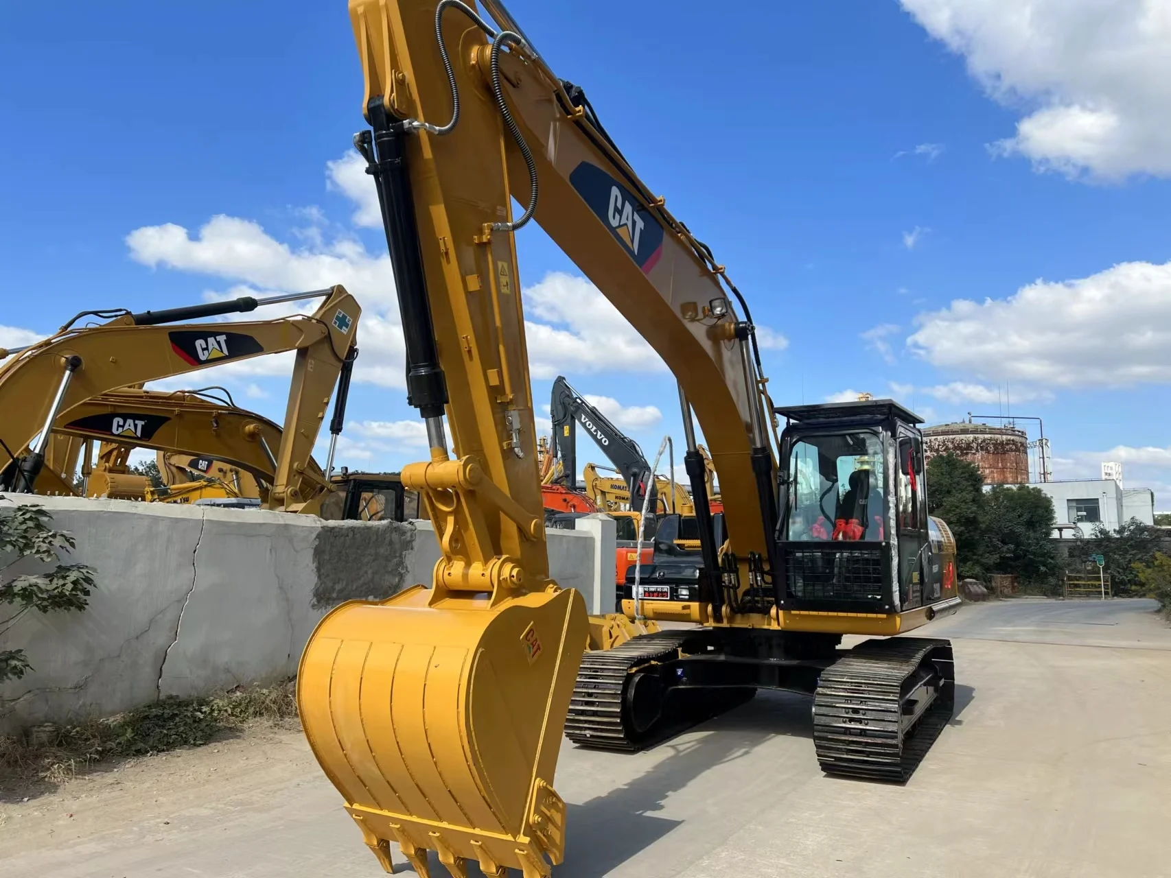 Used Caterpillar for CAT 320D Excavator Good Condition Crawler Moving ...