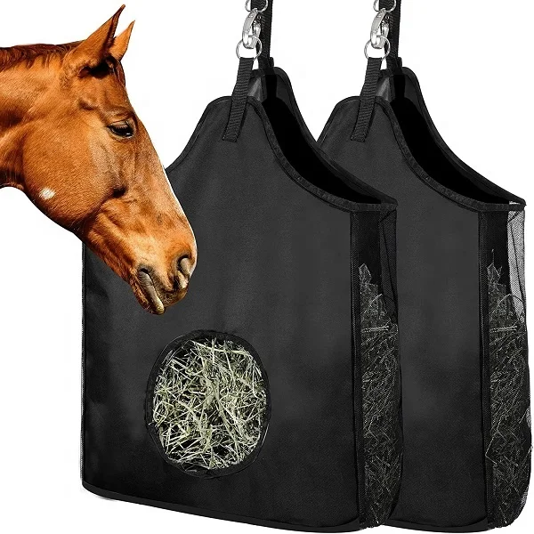 Horse Hay Bag Large Feeding Hay Bags 600d Nylon Design Heavy Duty Horse ...
