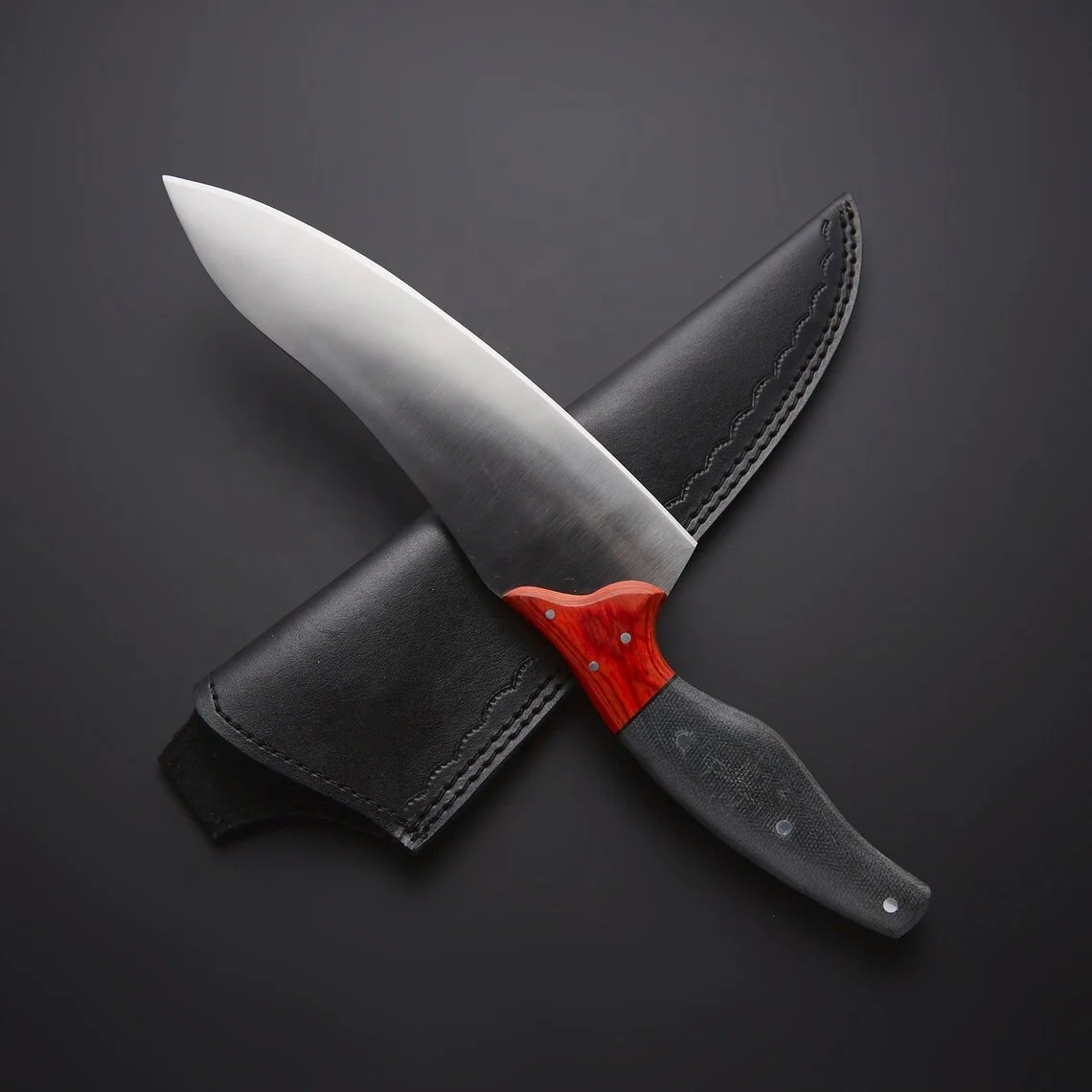 Handmade Custom Pakistani J2 Stainless Steel Chef Knife