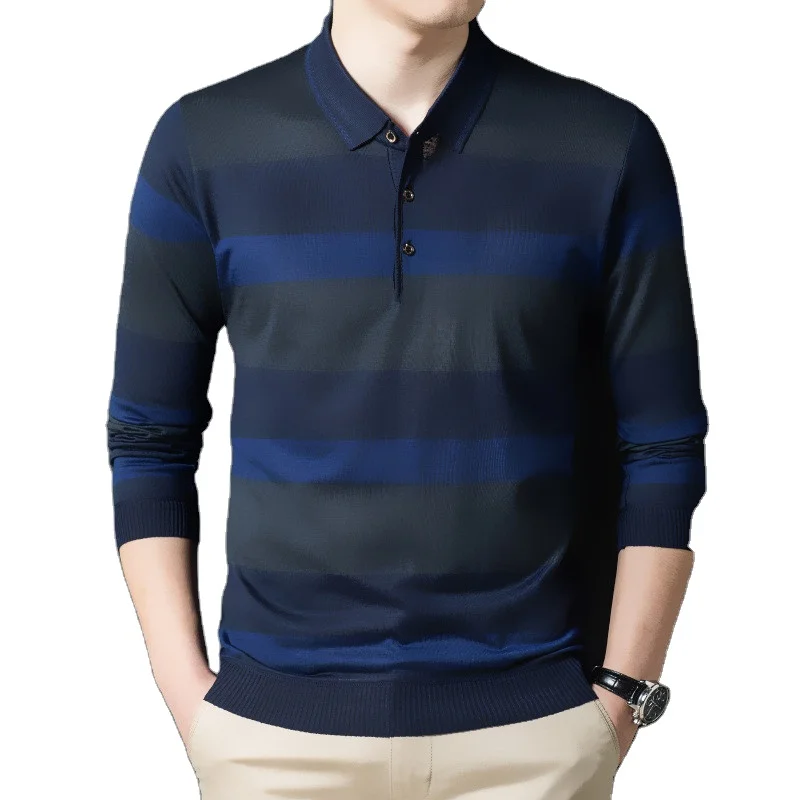 新款时尚男士马球衫长袖纽扣领秋冬t恤合身服装马球衫 - Buy Polo衫男士polo衫长袖polo衫,男士polo衫男士t恤高尔夫衬衫休闲polo衫,高尔夫球衫polo T恤女款polo衫 ...