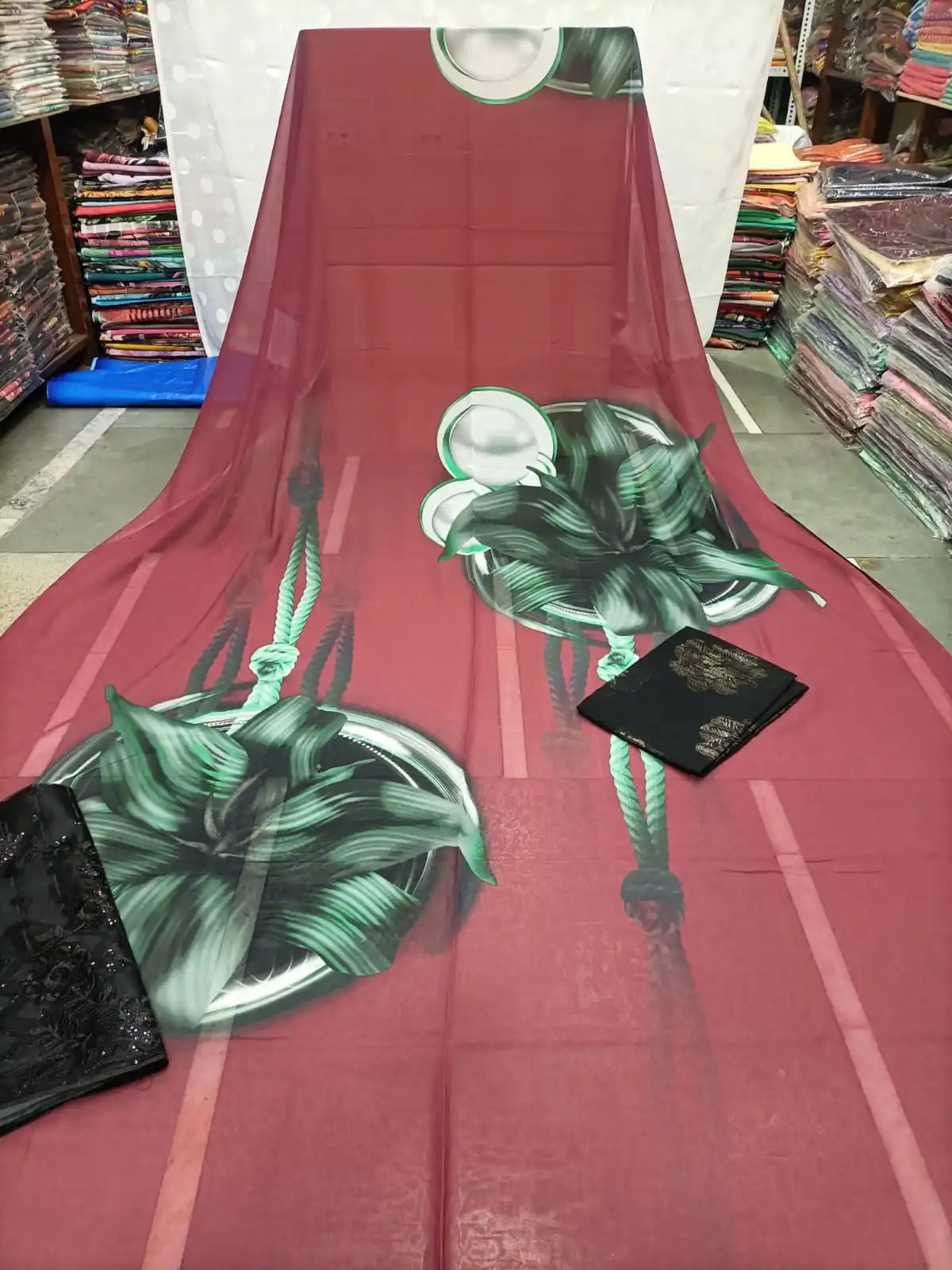 Shop Our Germany Cotton Somali Dirac Set - Swiss Voile Fabric