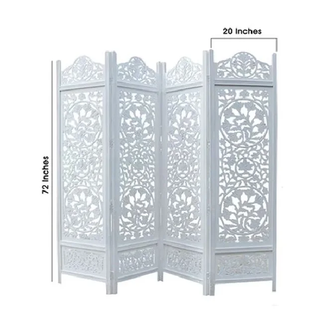 Wooden Partition in Colonial Style - Decorative & Functional