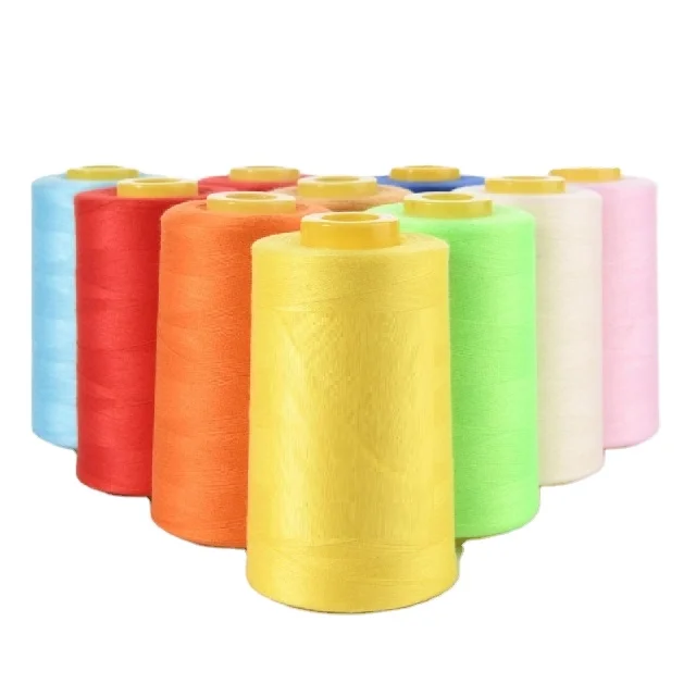 Dual Duty Polyester Cotton Corespun Thread Cotton/poly Core Spun Thread ...