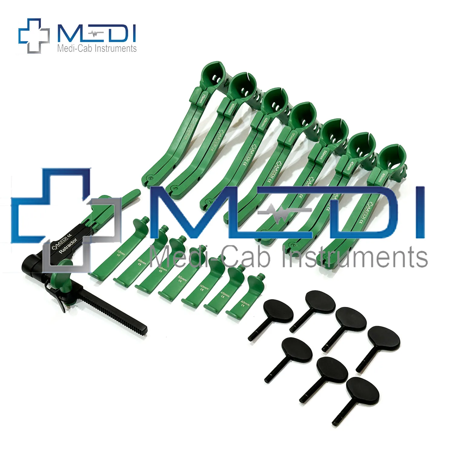 Caspar Micro Lumbar Discectomy Retractor Set for Spinal Surgery