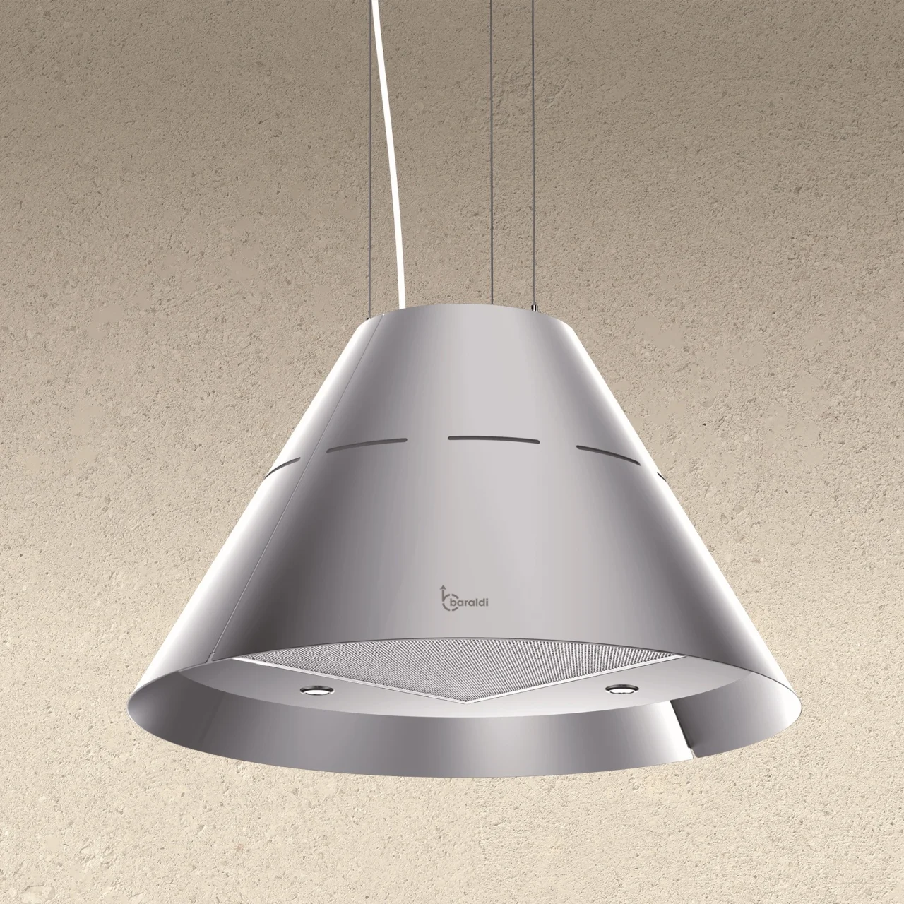 High Quality Italian Design White Hanging Hood Range Hood EVA LED Light ...