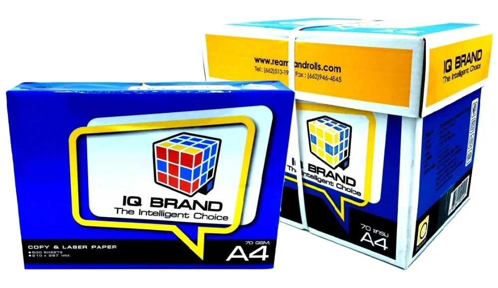 White Paper A4 70 Gsm Made From Thailand Planted Wood Premium Quality ...