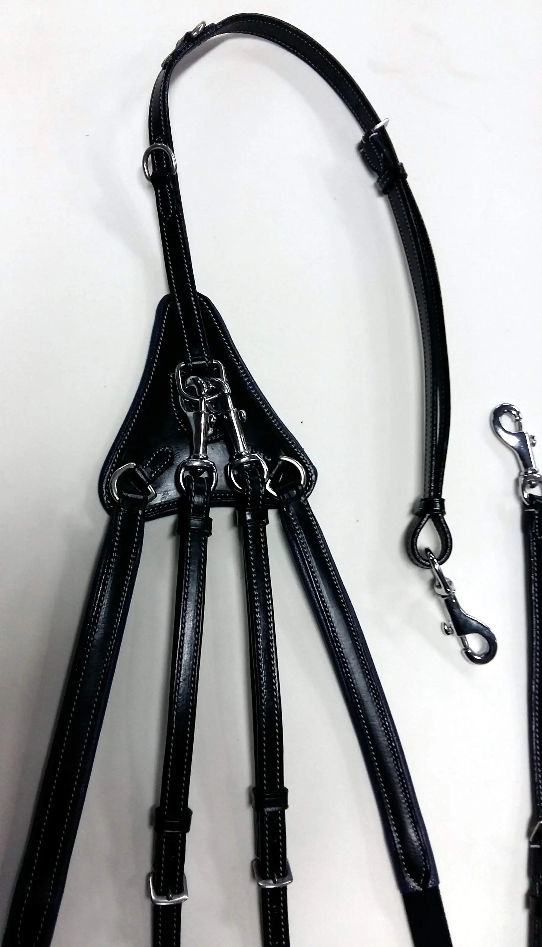Customize Design Leather Breastplate Cum Martingale / Top Selling ...