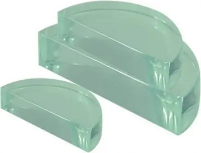 Semicircular Blocks Made Of Clear Acrylic Is An Optical Instrument ...