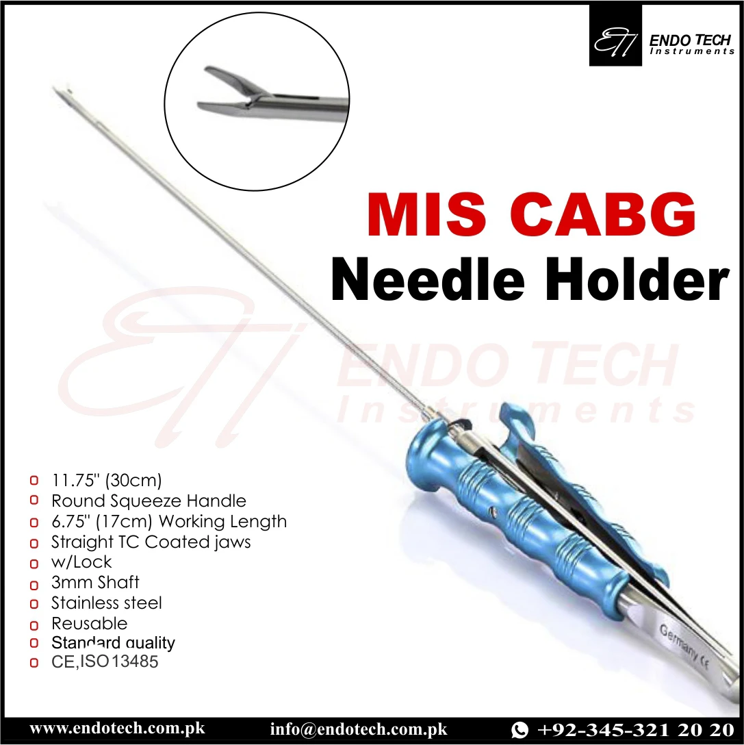 Vats Mics Instruments/ Lung Grasping Forceps Chest Tube Passers/ - Buy ...