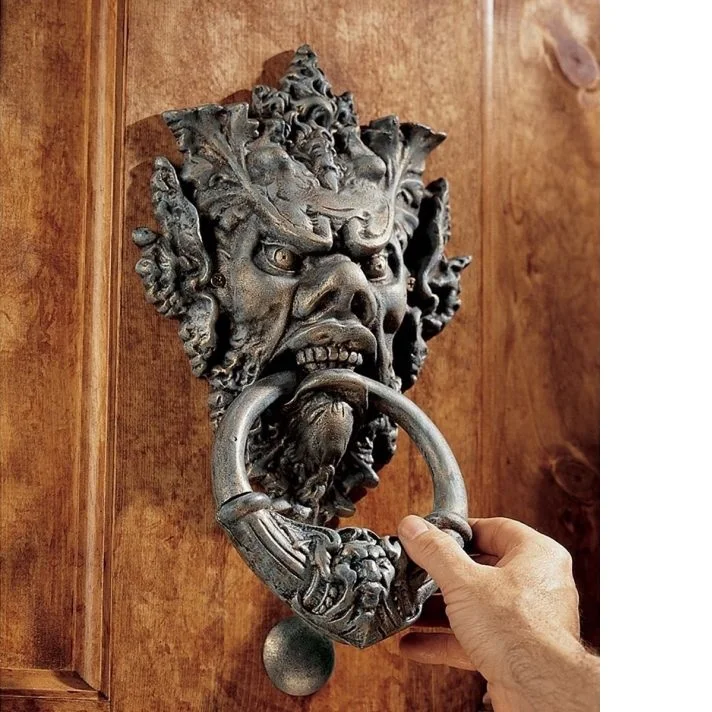 Imperial Design Brass Door Knocker - Durable & Stylish