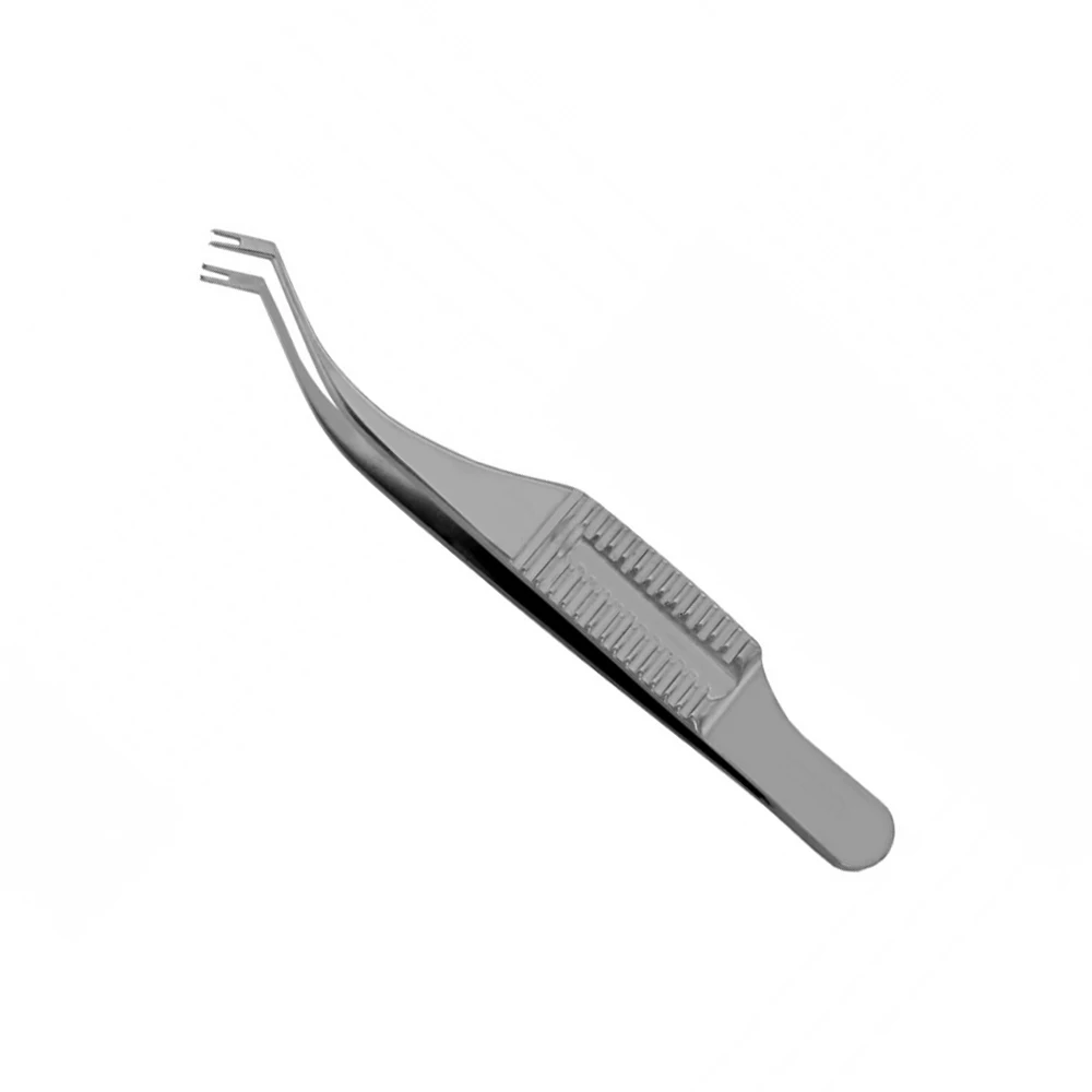 Ophthalmic Polack Double Corneal Suturing Forceps 1mm Spread Delicate ...