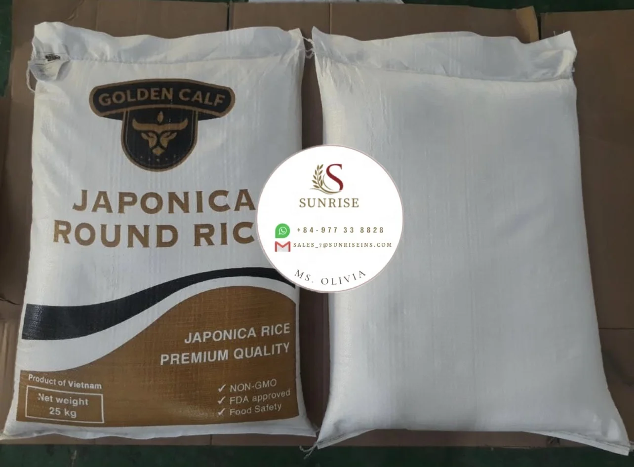Premium Japonica Rice Short Grain Rice Origin Vietnam 1kg/2kg/5kg/10kg/18kg/25kg/50kg (ms ...