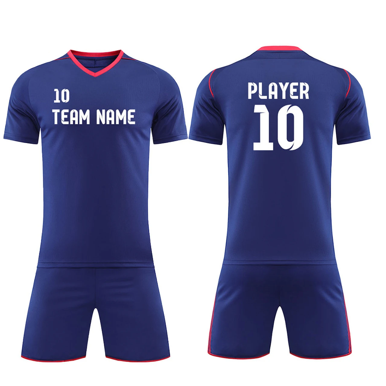 Custom Profession 2022 Men Soccer Uniform Football Jersey Plain Soccer ...