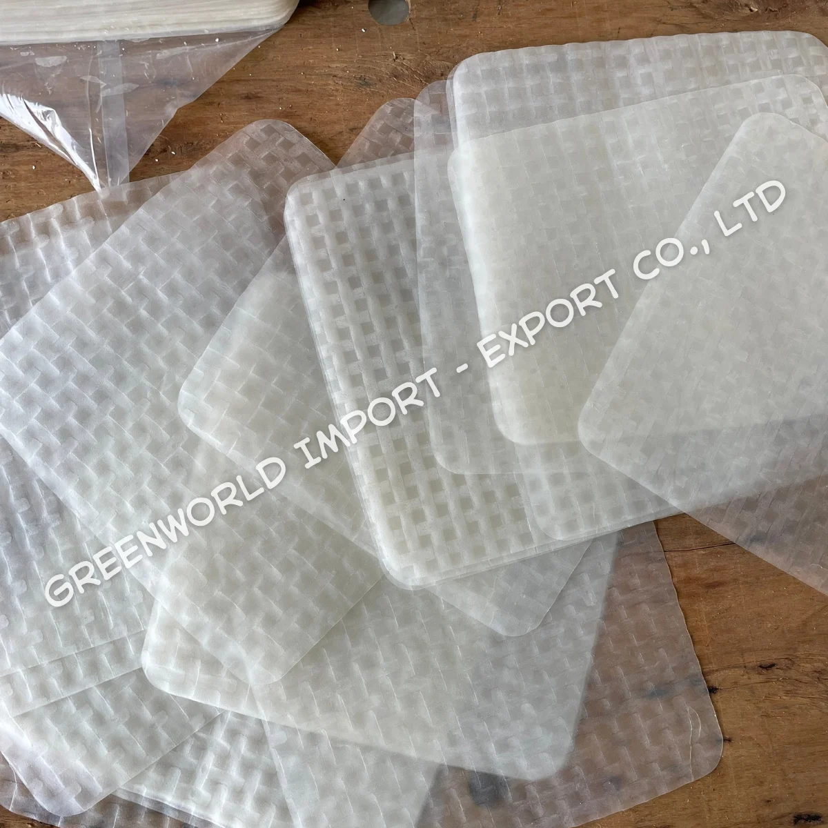 Rice Paper Spring Rolls-round/square/triangle Rice Paper With Variety ...