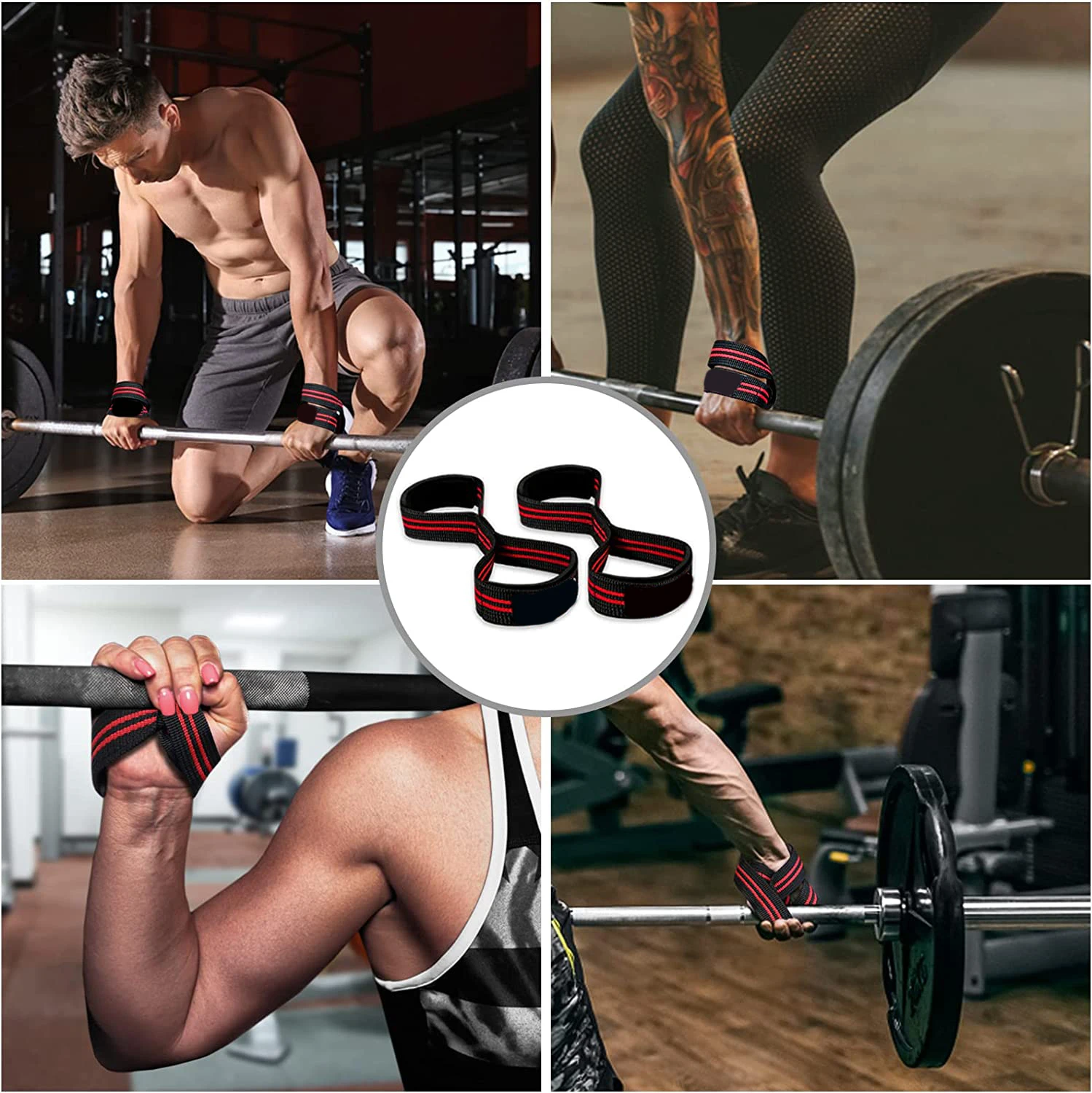 Wholesale Figure 8 Straps Heavy Duty Heavy Duty Weightlifting Weight ...