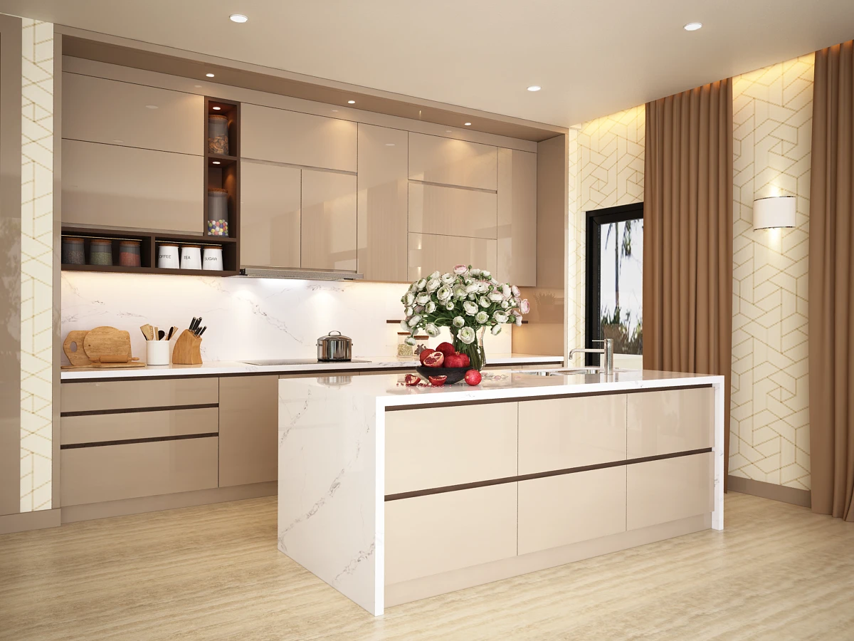 Vietnam Oem Kitchen Cabinet Engineered Wood Natural Wood Mdf Mfc ...