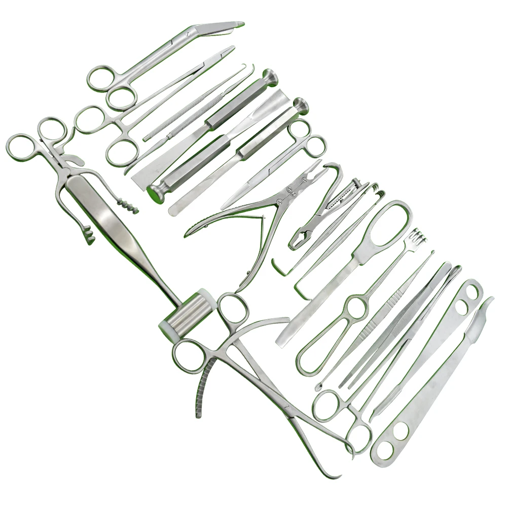 25 Piece Orthopedic Surgical Instruments Set - German Steel