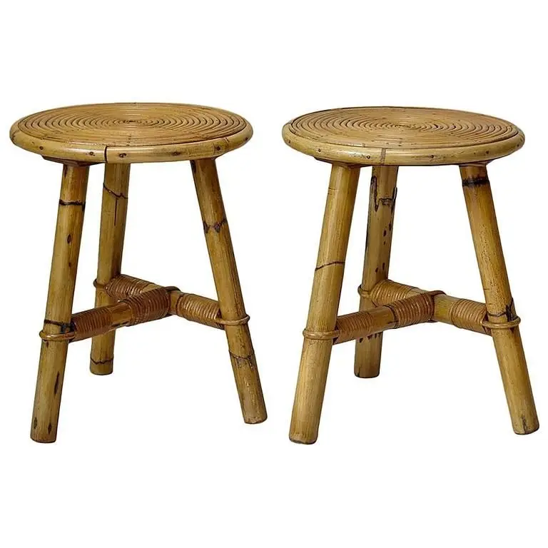 Cafe Handmade Decorative Stool Furniture Rounded Shape Sitting Tool ...