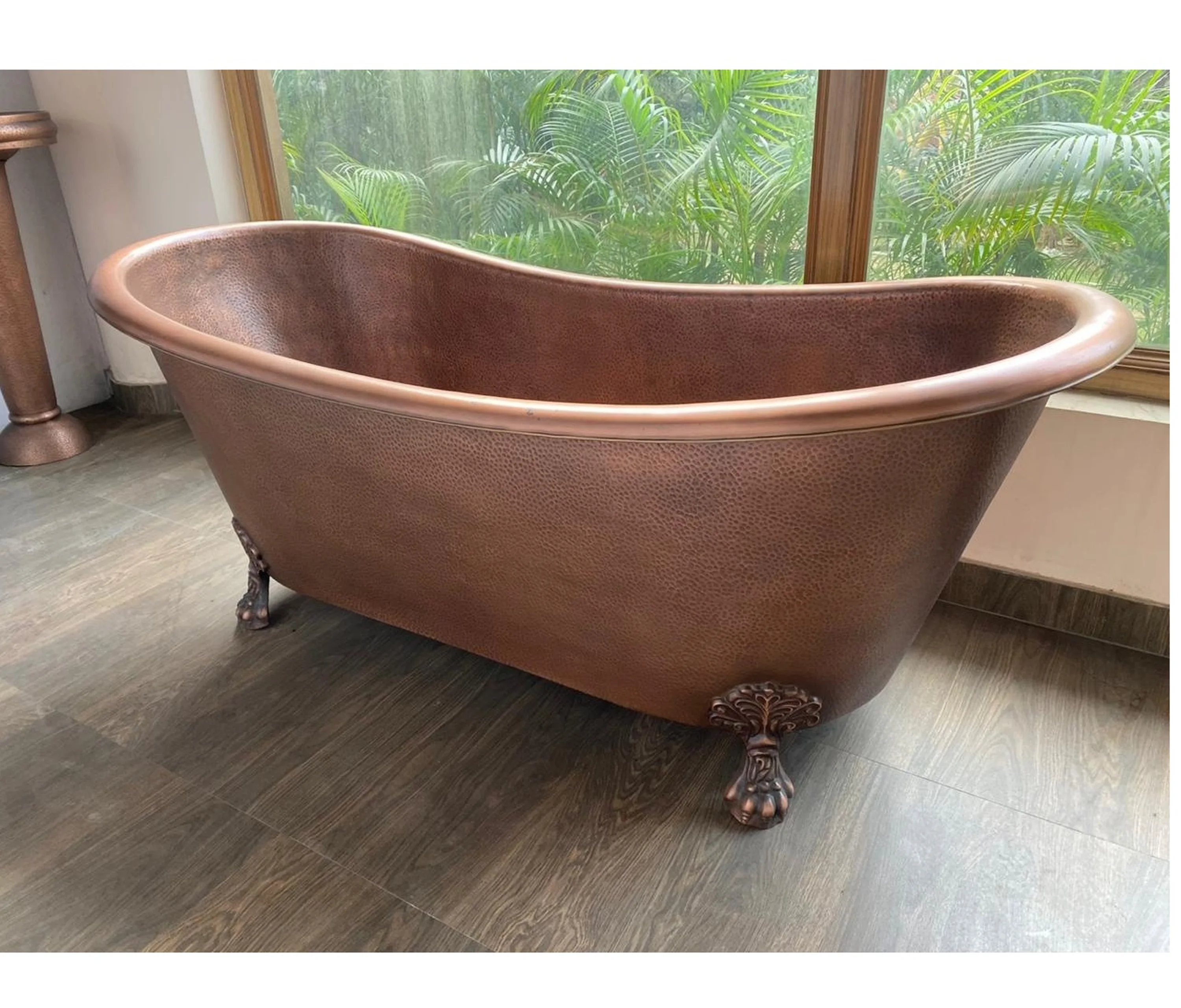 Copper Bath Tub Mirha Moradabad Handicraft Over 100,000 Hammer Strikes ...
