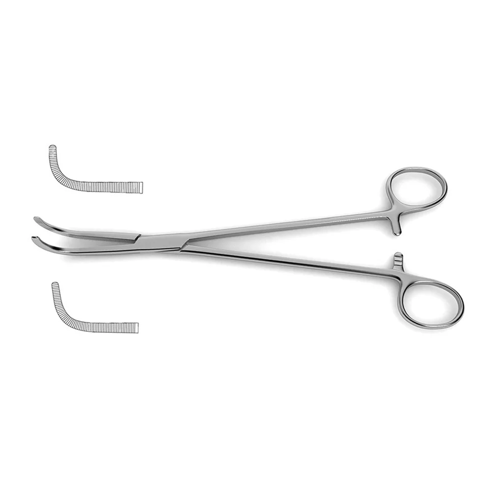 High Quality Grey Cystic Duct Forceps Serrated 23cm Stainless Steel ...