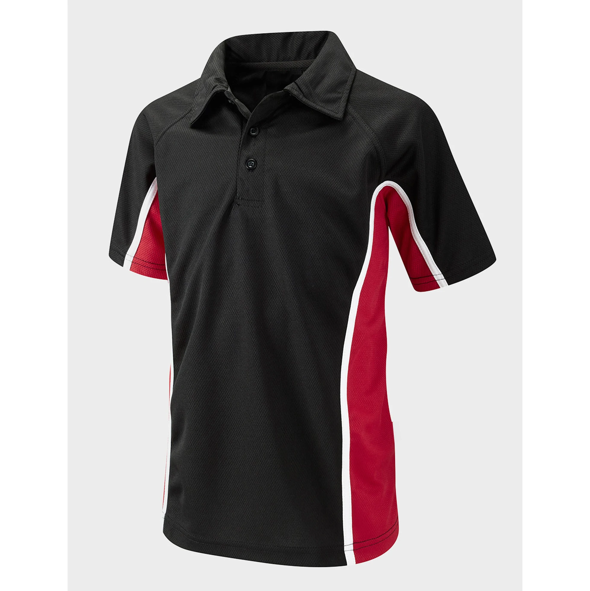 Sportswear Two-Tone Polo Shirt for Men - Breathable & Stylish