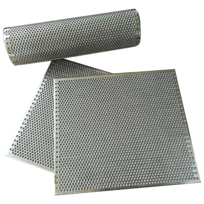 Stainless Steel Round Hole Perforated Metal Sheet Suitable For Various Structural Load-bearing ...