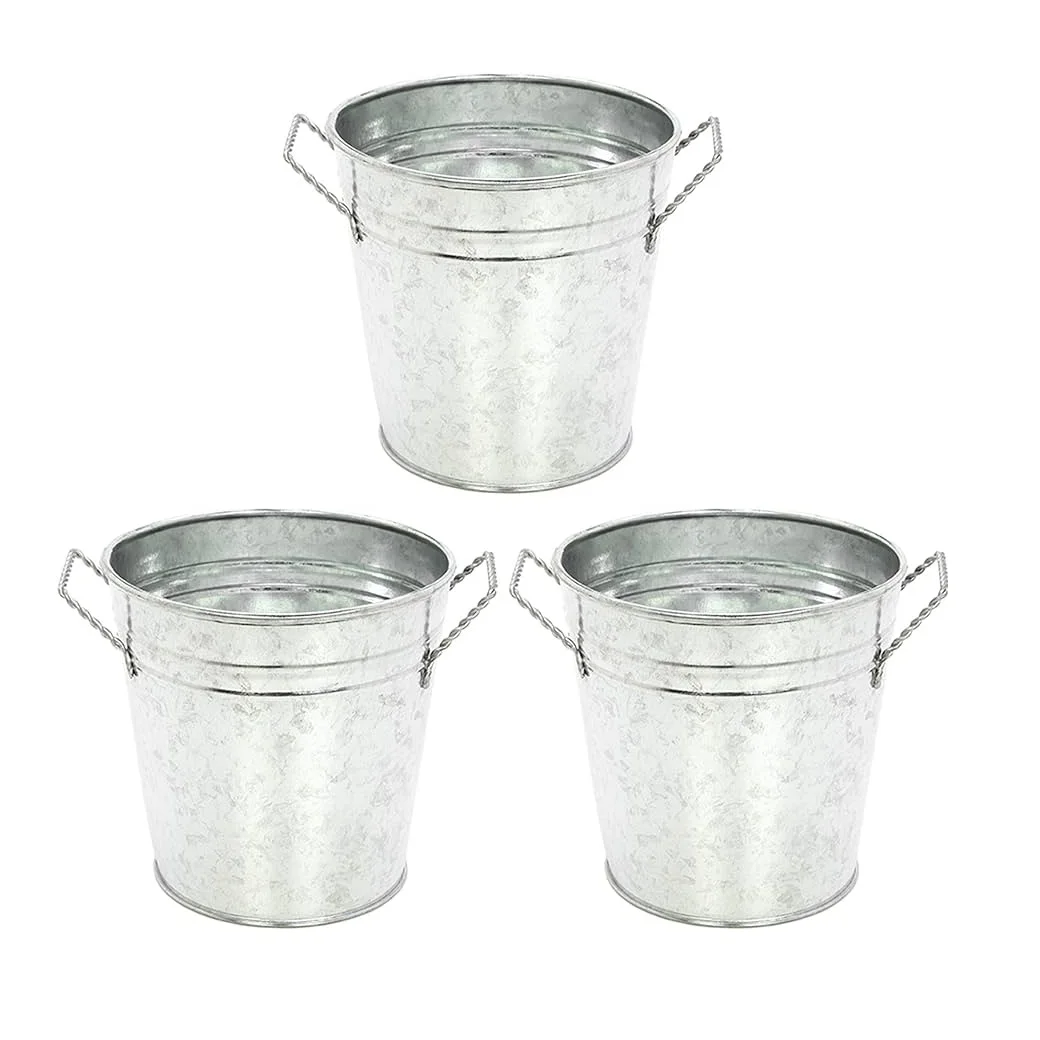 Marvelous Huge Galvanized Planter Modern Metal Planters Garden Supplies ...