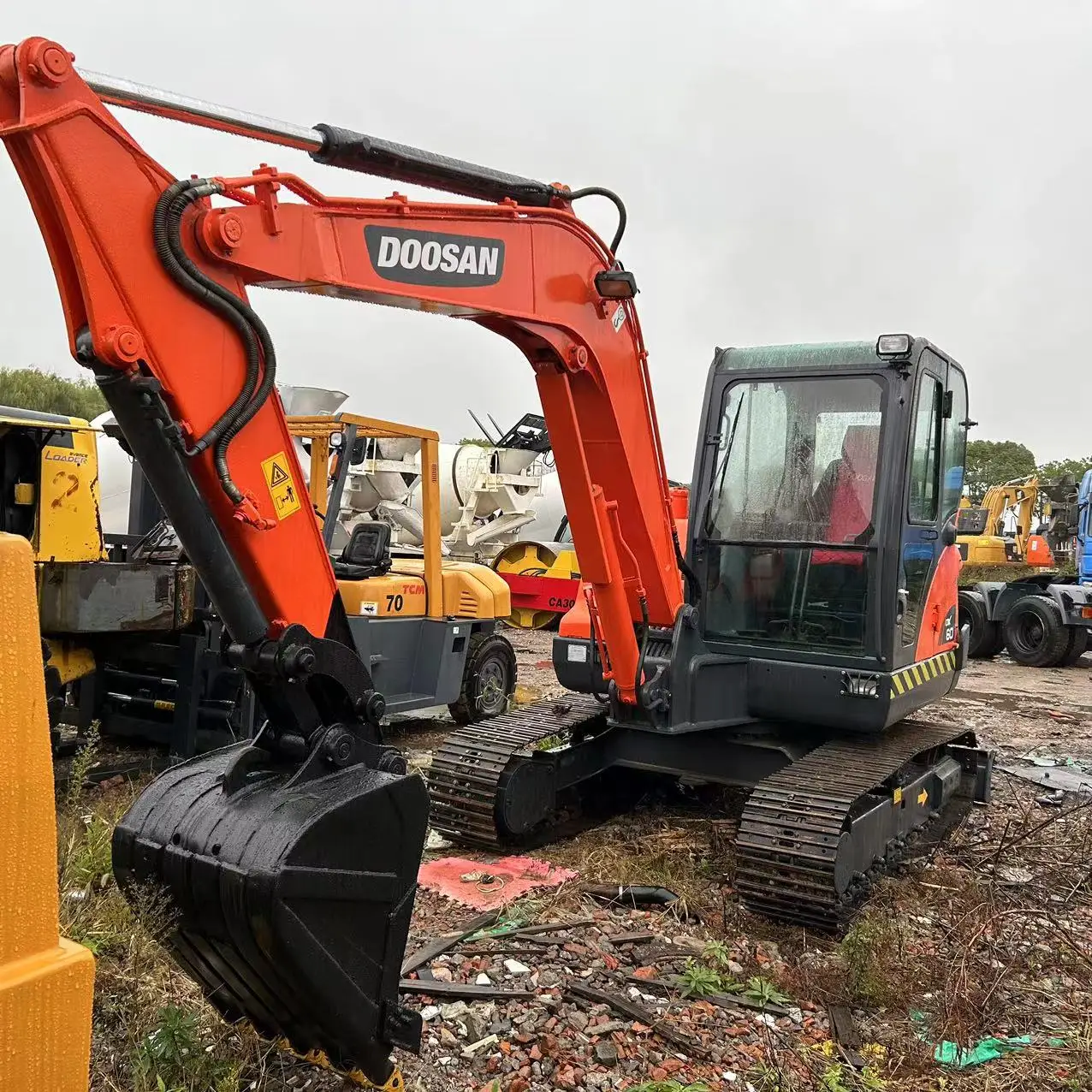 Top Grade in Stock Doosan DX60 Used 6 Ton Hydraulic Crawler Excavator ...