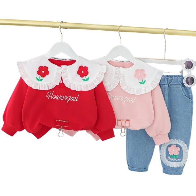Girls Set Clothing For Spring 1-3 Years Baby Kids Sets Clothing Fashion ...