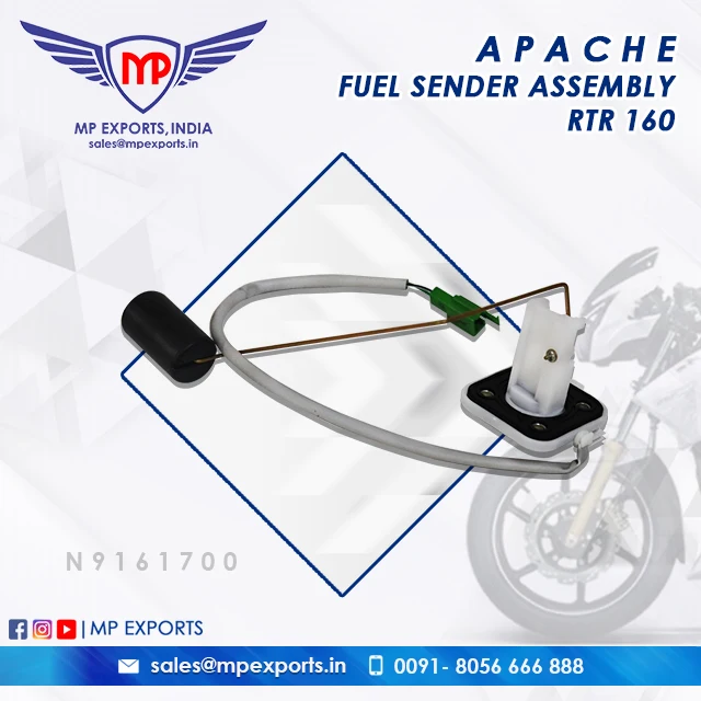TVS Apache RTR 160 Fuel Sender Assembly - Affordable Spare Part