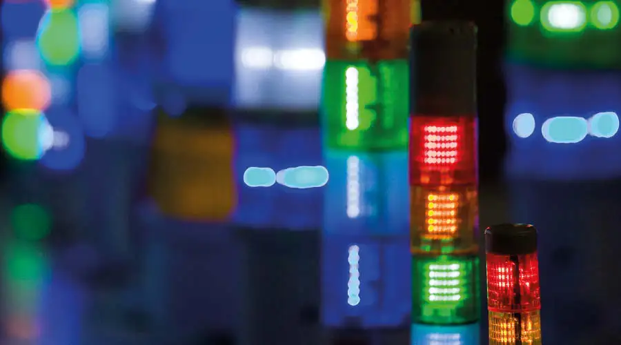 Emergency Led Beacon Sound/light Combination Red Steady/strobe Light ...