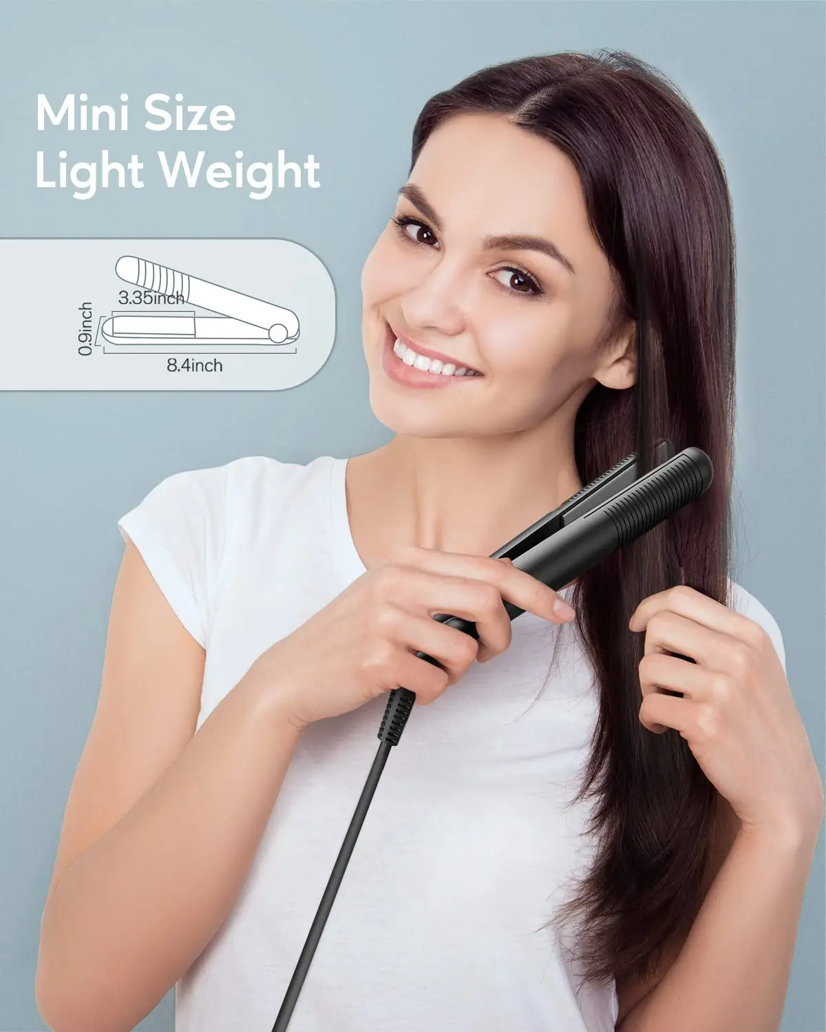 Mini Hair Straighteners - Compact, Portable, and Efficient