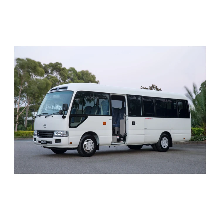 Hot Selling Toyota Coaster Bus 2tr Gasoline Engine Used Toyo Coster 23 ...