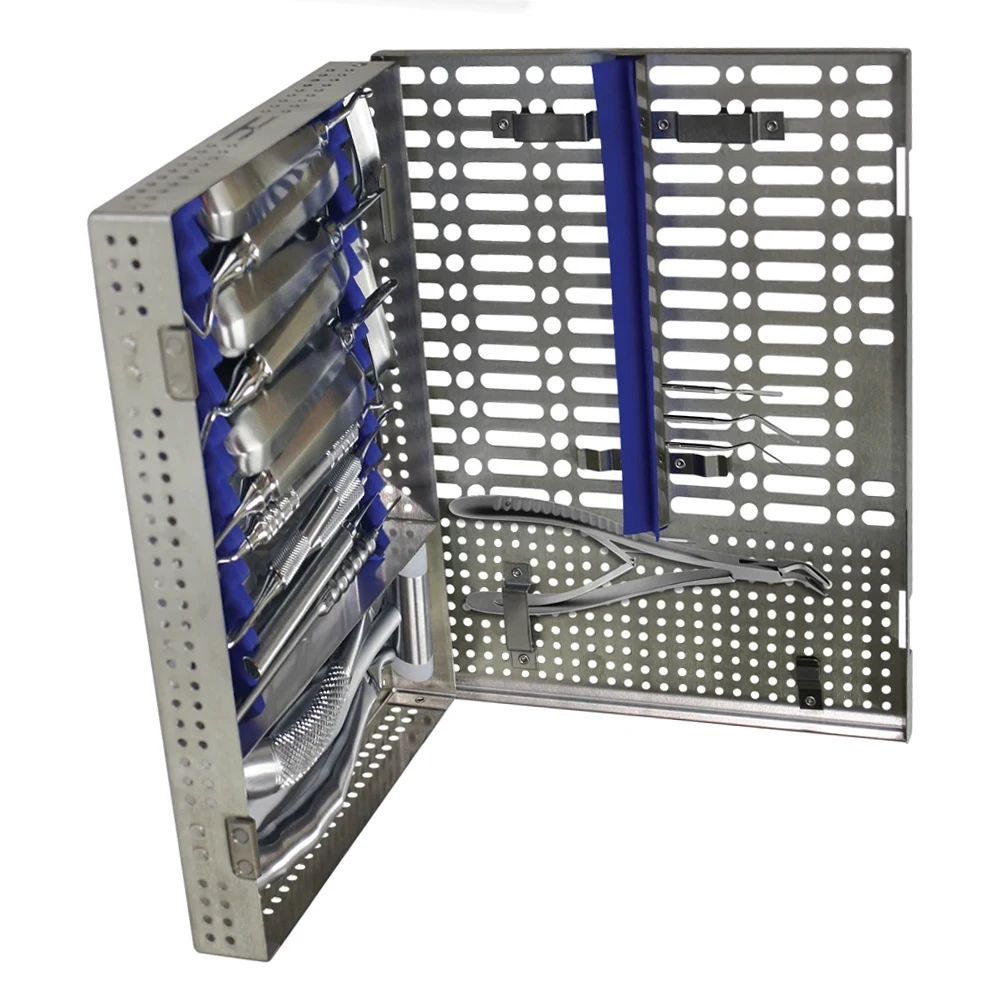 Dental Atraumatic Extraction Kit 11 Instruments With Large Cassette ...