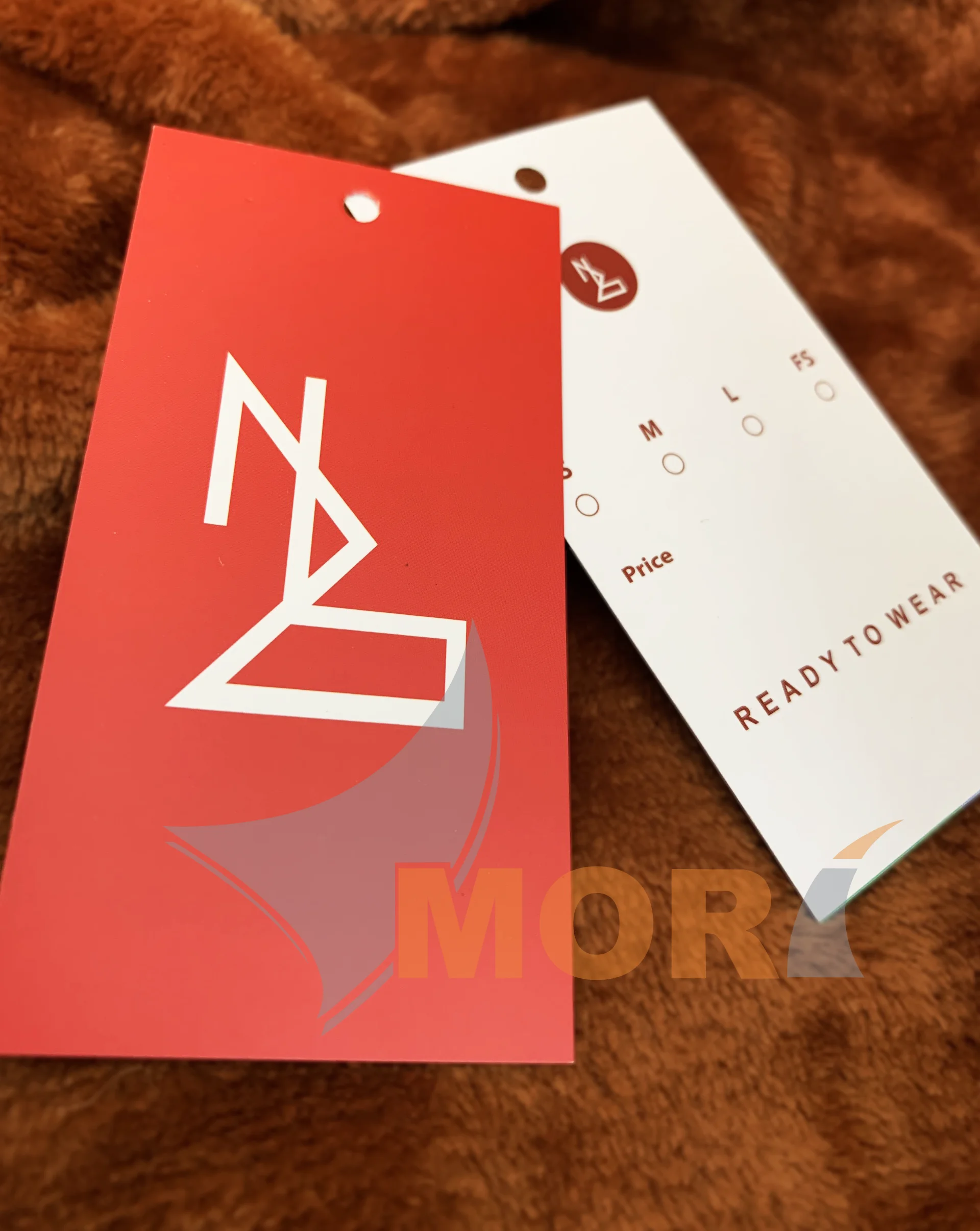 Mori Hang Tag For Clothing And T-shirts Paper Hang Tags With Brand Logo ...