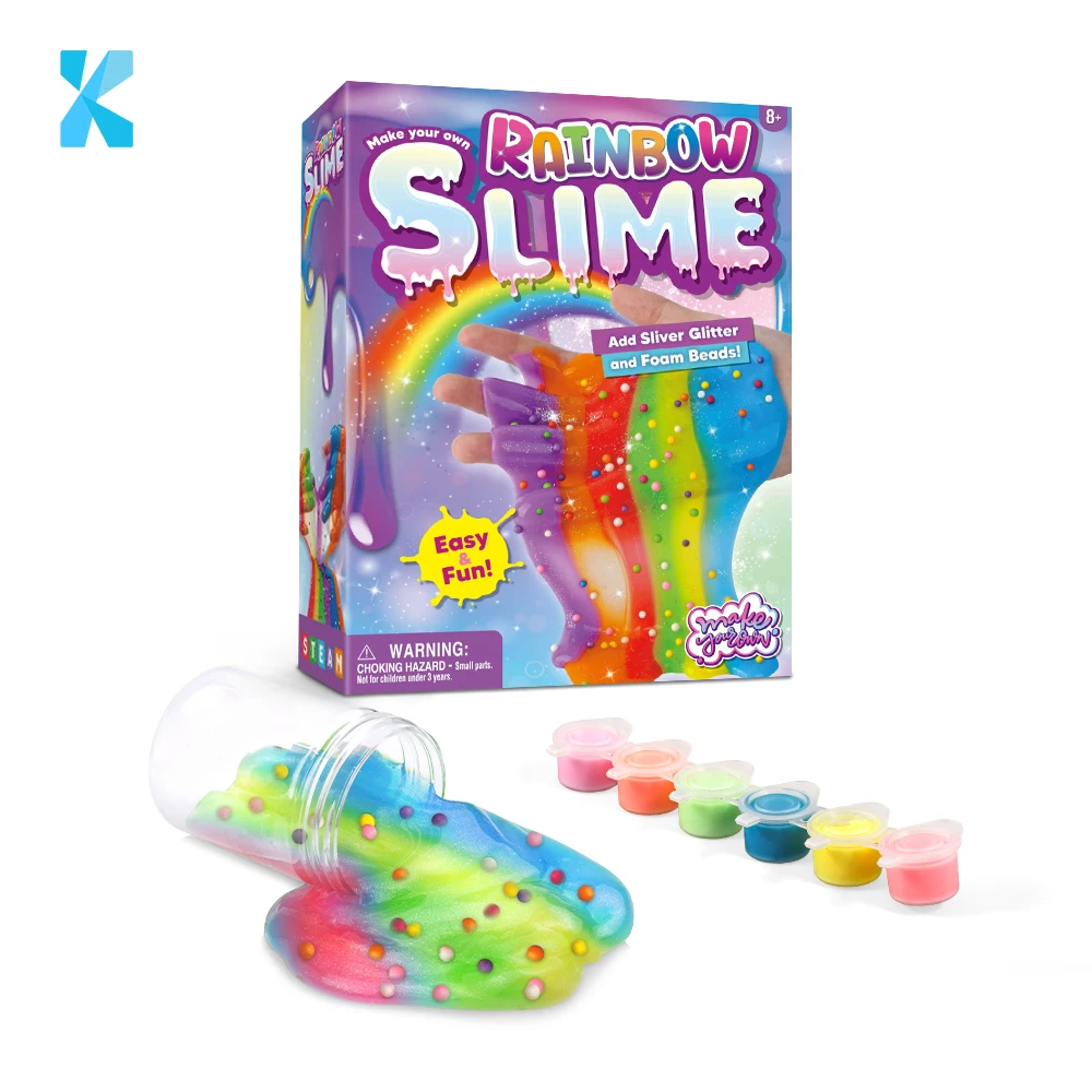 Colorful Slime Toys Crazy Slime Toy New Arrival Multi-colors Jelly Soft ...