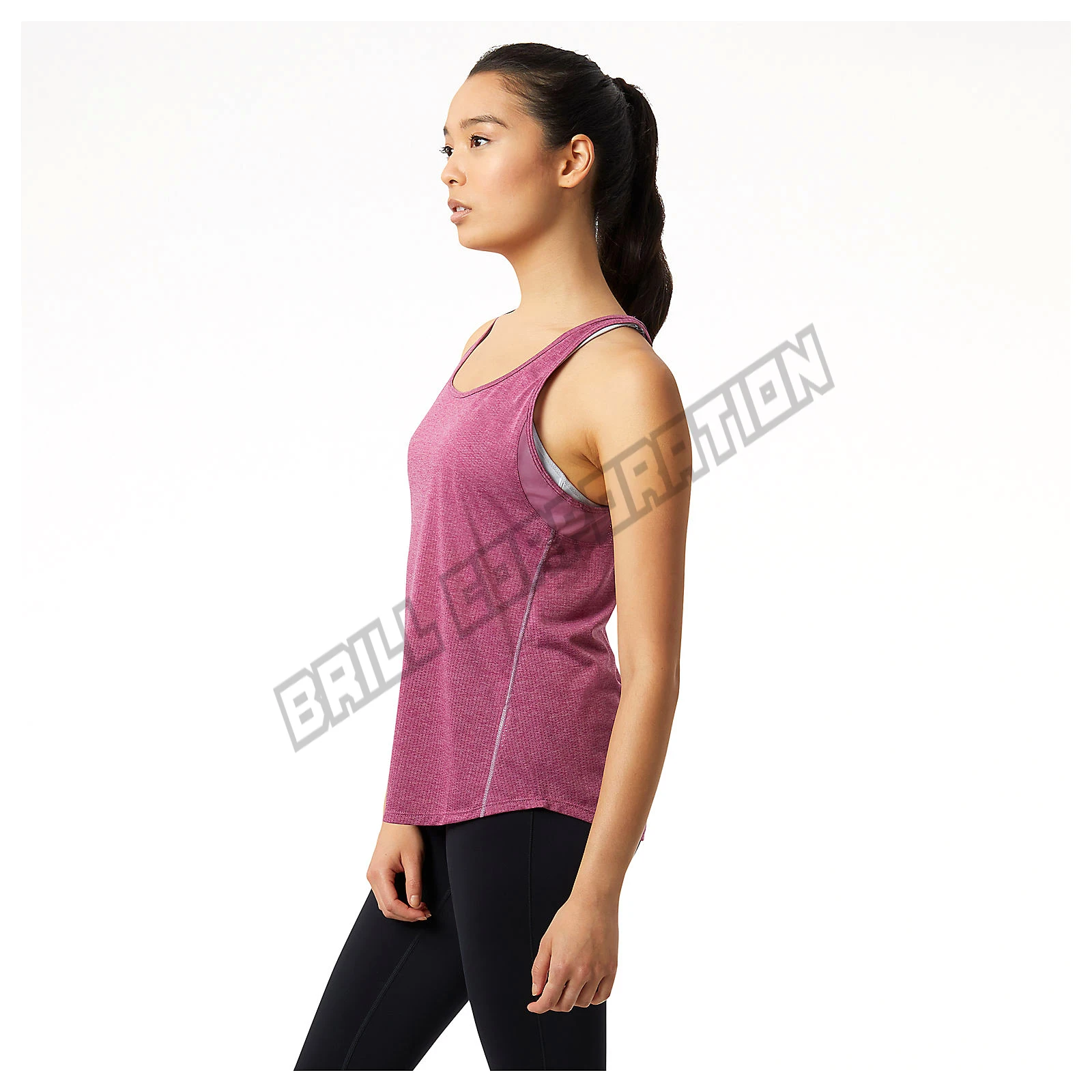 Ladies Singlet Tank Top | Women Adult Girls Fitness Round Collar ...