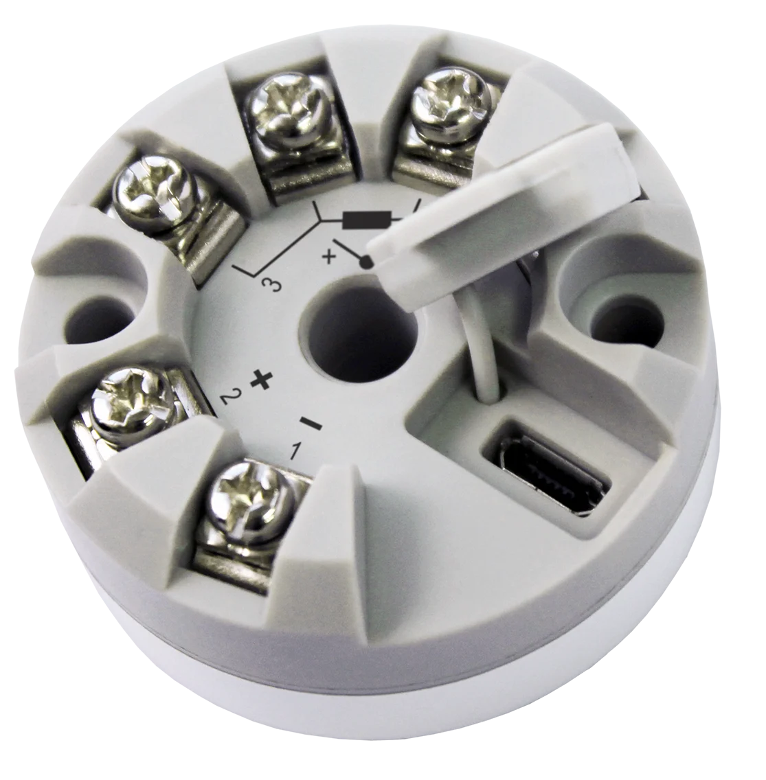 Txblock-usb 2-Wire Head Mount Temp. Transmitter 4-20ma Out