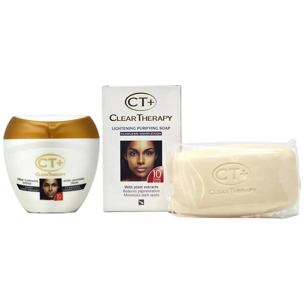 Ct+ Clear Therapy Lightening Purifying Flawless Complexion 4 Pack Bar ...