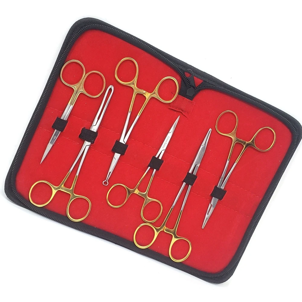 Sutureless Vasectomy Surgery Instruments Set 6 Pcs Surgical Instruments ...