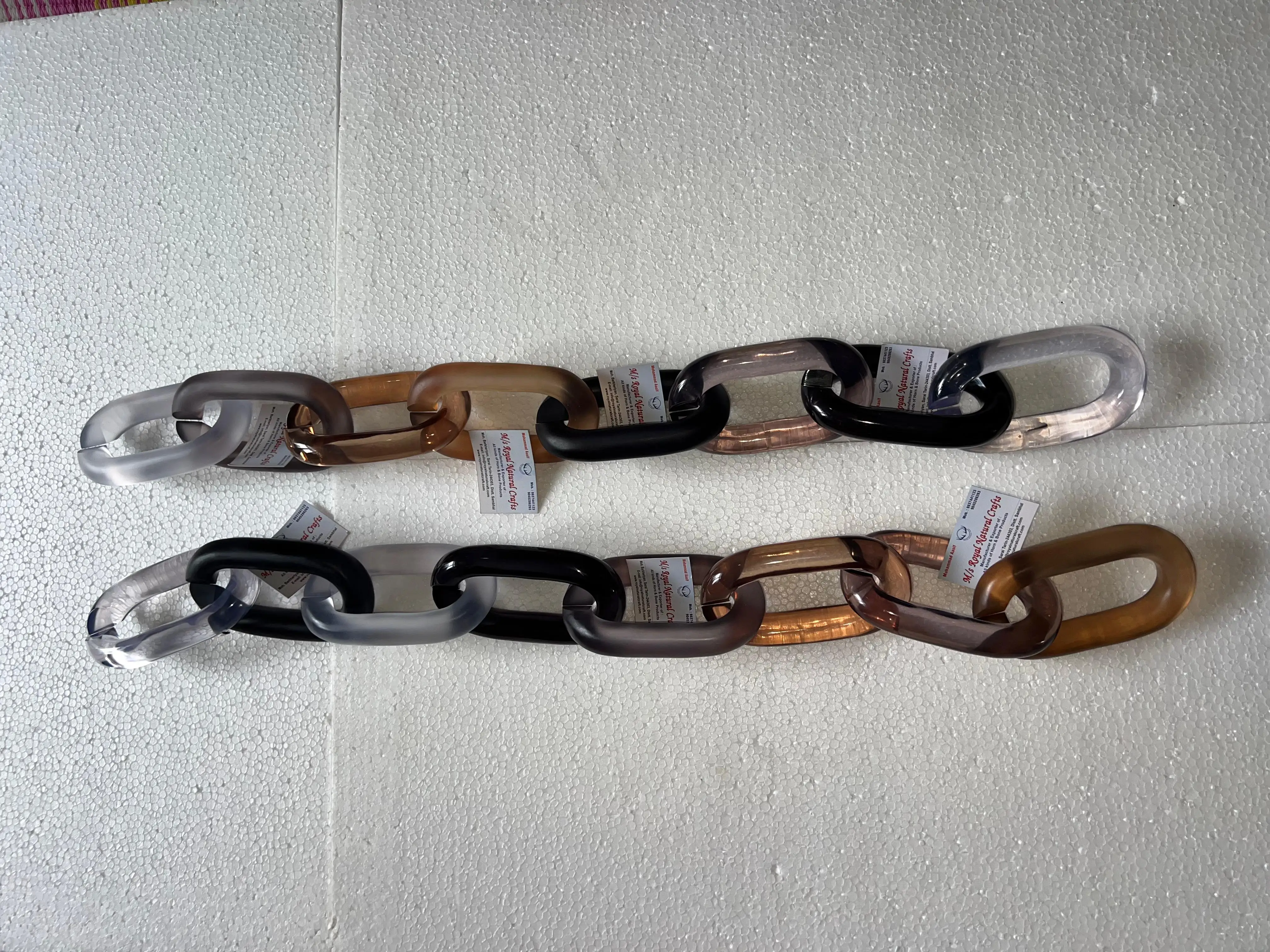 Resin Large Acrylic Links Chain for Handbags - Thick Purse Handle ...